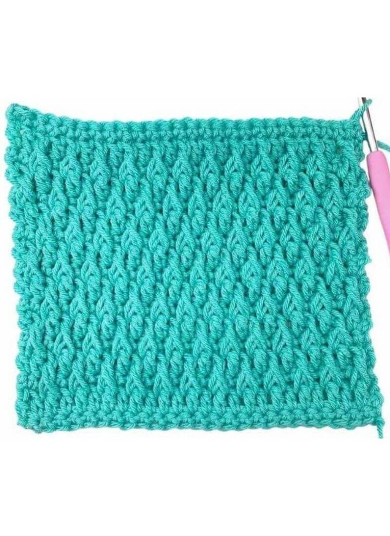 Beautiful 3D Crochet Fan Stitch Step by Step - Zamiguz