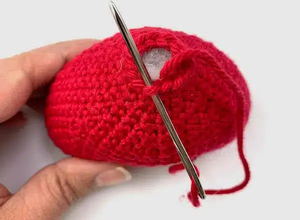 Easy 3D Crochet Heart Free Pattern - Zamiguz Crochet Creations Handmade