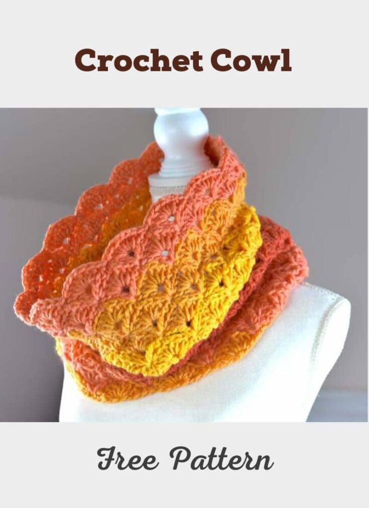 Free Crochet Cowl Pattern - 2 easy options - Zamiguz
