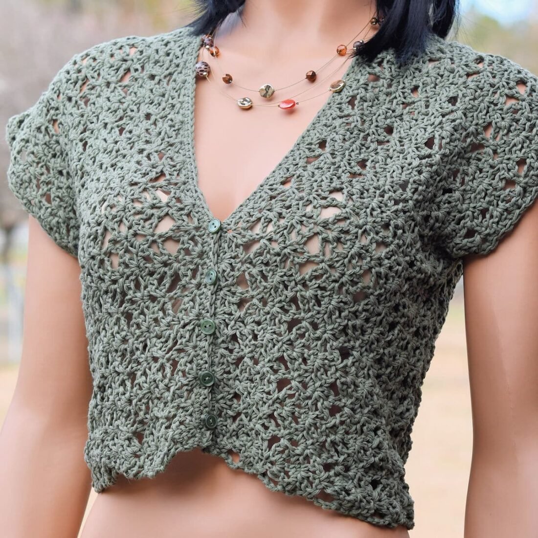 50 Best Summer Crochet Top Free Patterns - Zamiguz