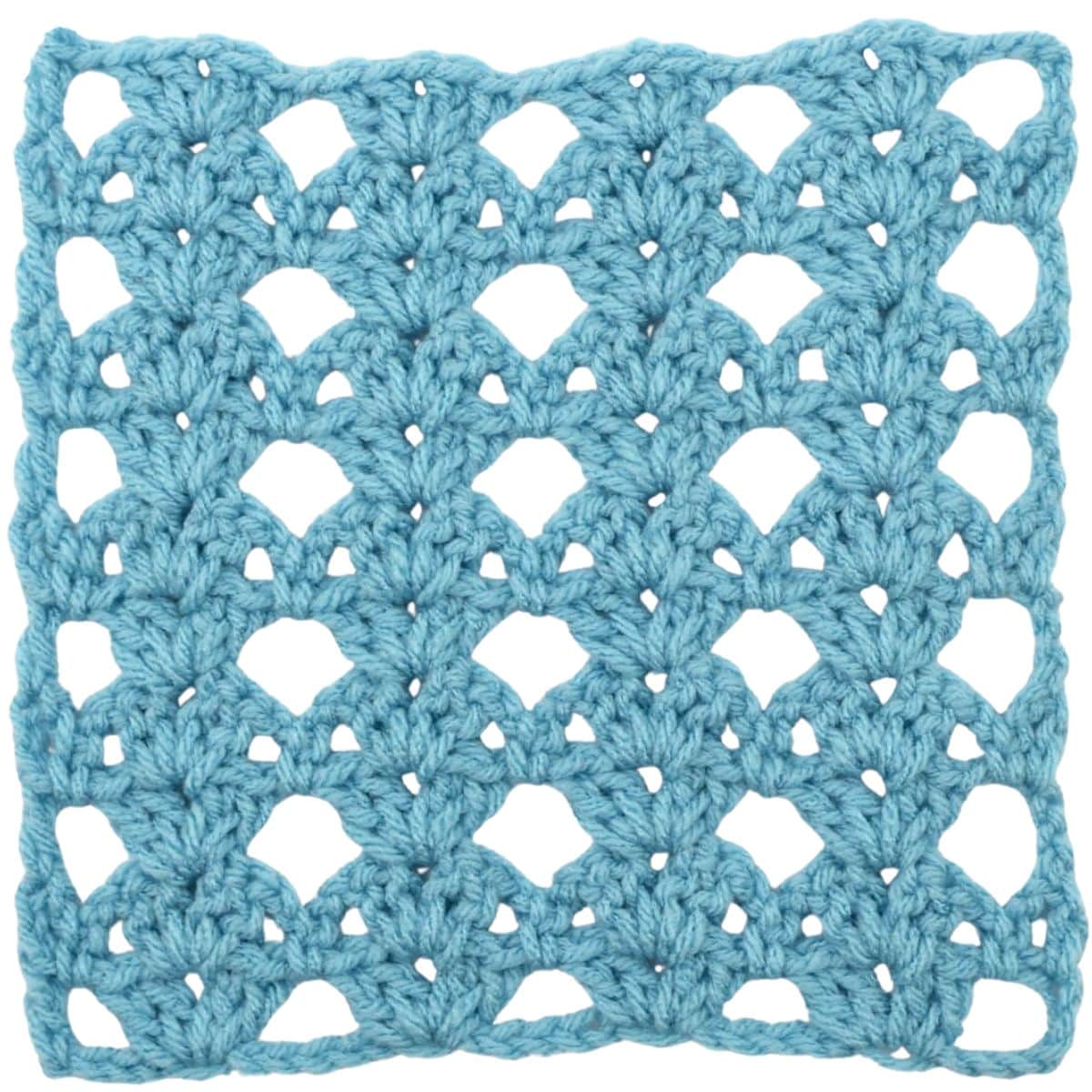 Stacked Shell Stitch Free Crochet Tutorial - Zamiguz