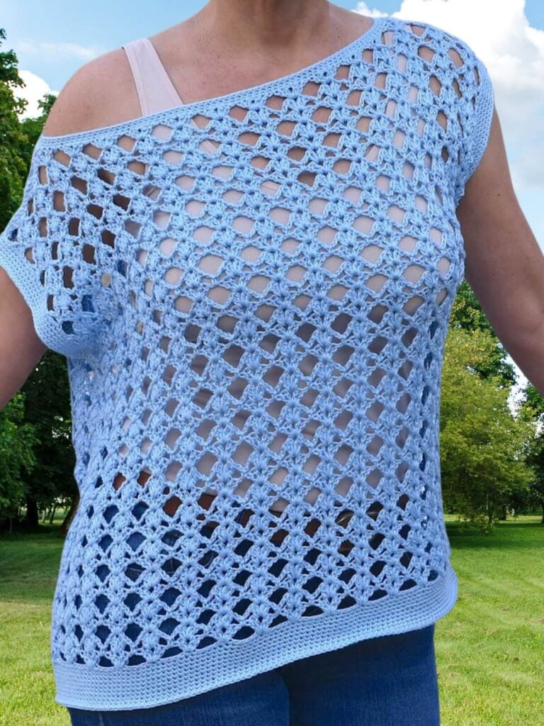 50 Best Summer Crochet Top Free Patterns - Zamiguz