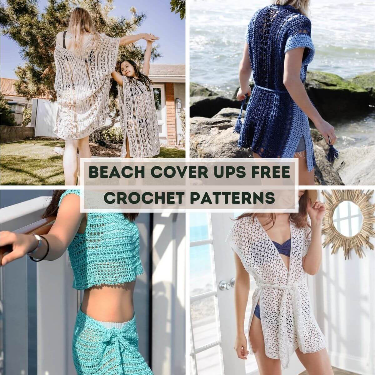35+ Gorgeous Crochet Cover-Up Patterns - Zamiguz
