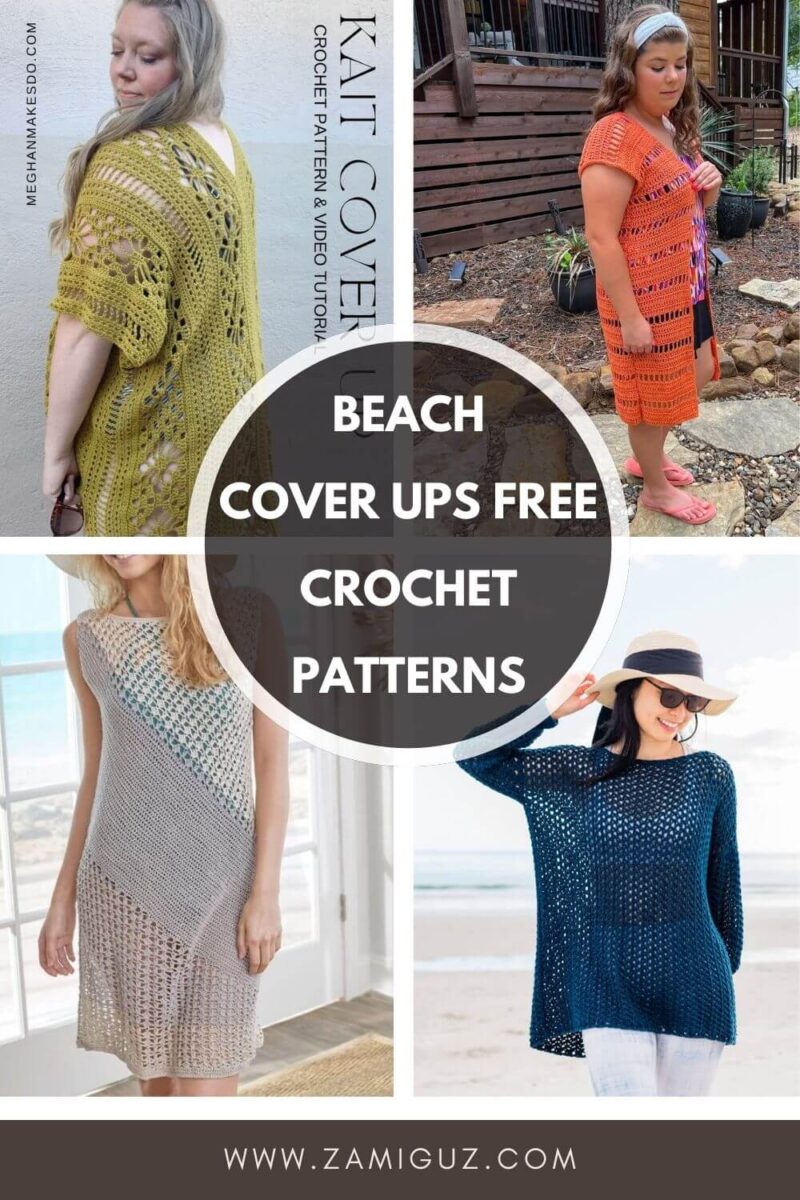 37 Gorgeous Crochet Cover-Up Patterns - Zamiguz