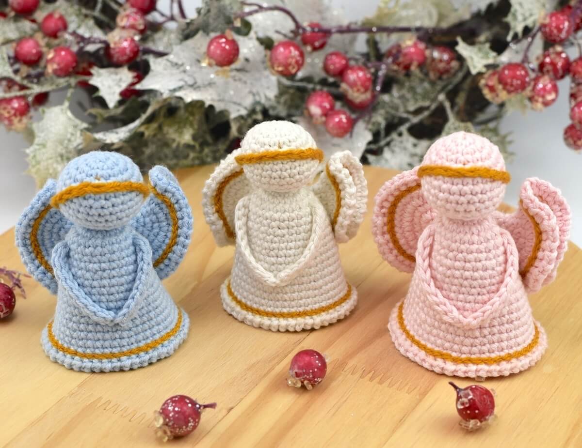 Easy & Free Crochet Angel Pattern - Zamiguz Handmade