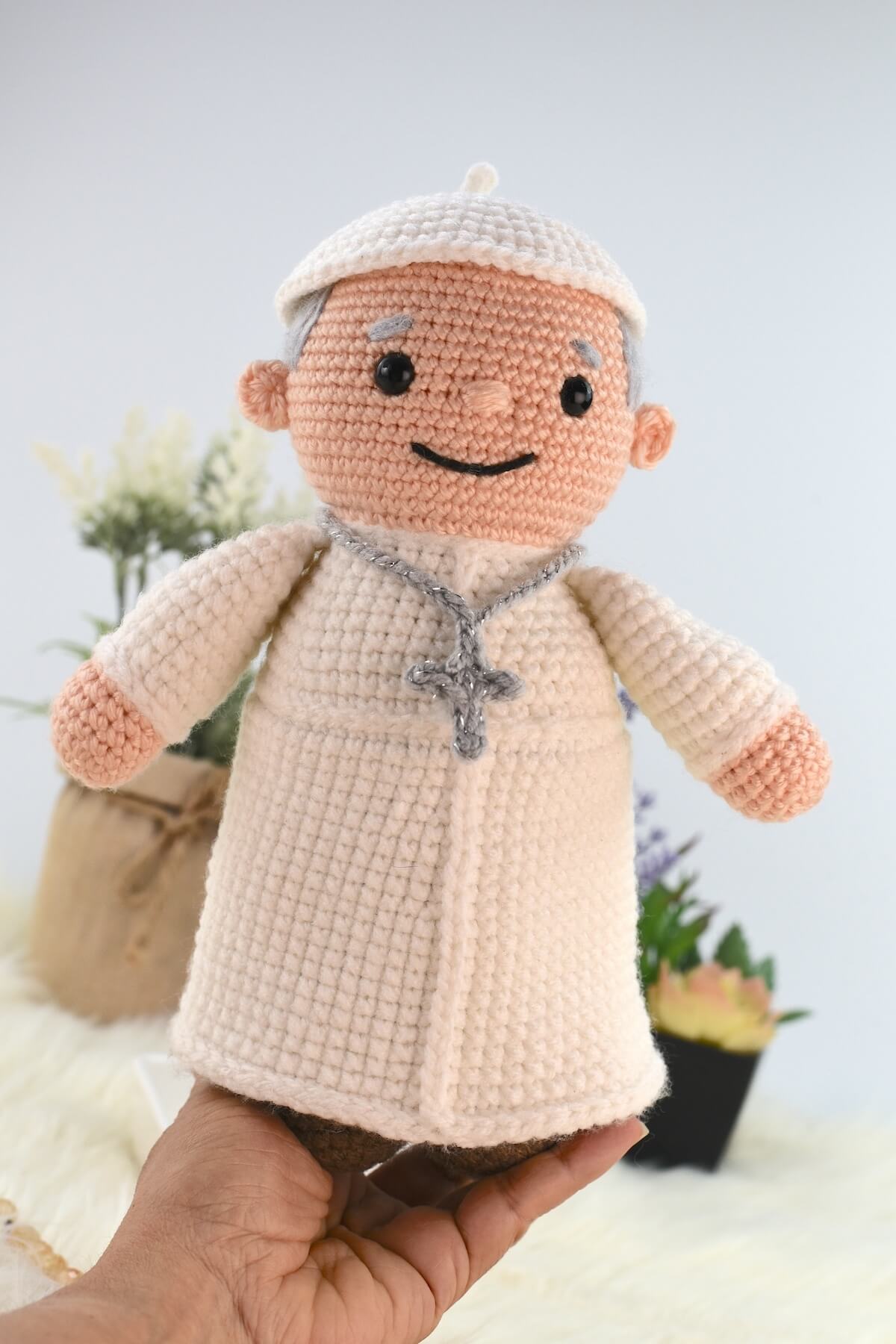 Adorable Amigurumi Crochet Pope Pattern - Zamiguz Handmade