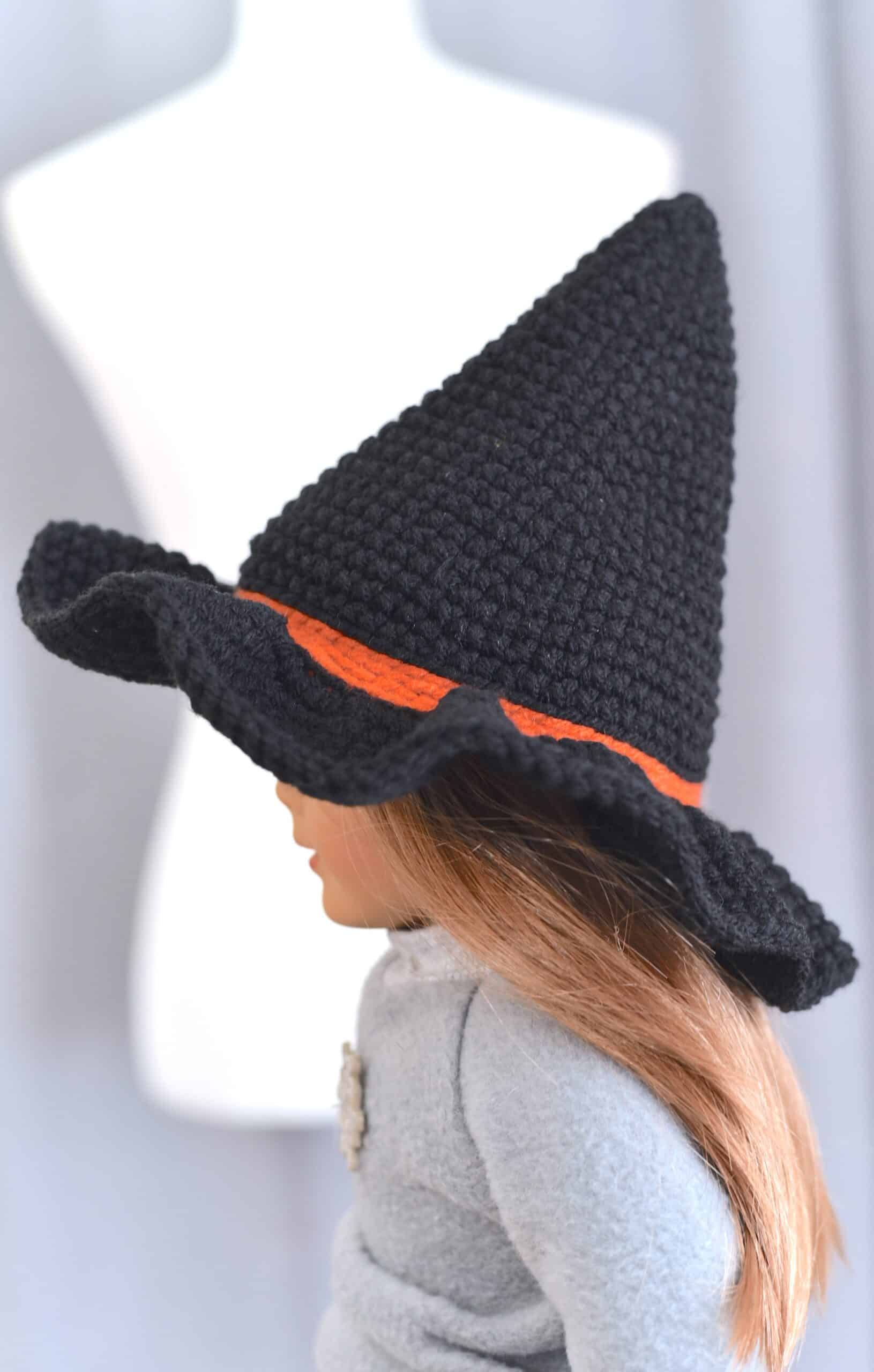 Easy & Fun Crochet Witch Hat Pattern in 5 Sizes - Zamiguz
